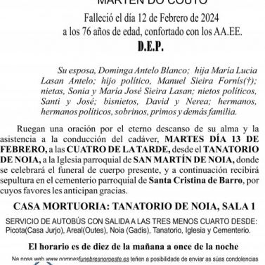 Últimos decesos en A Coruña