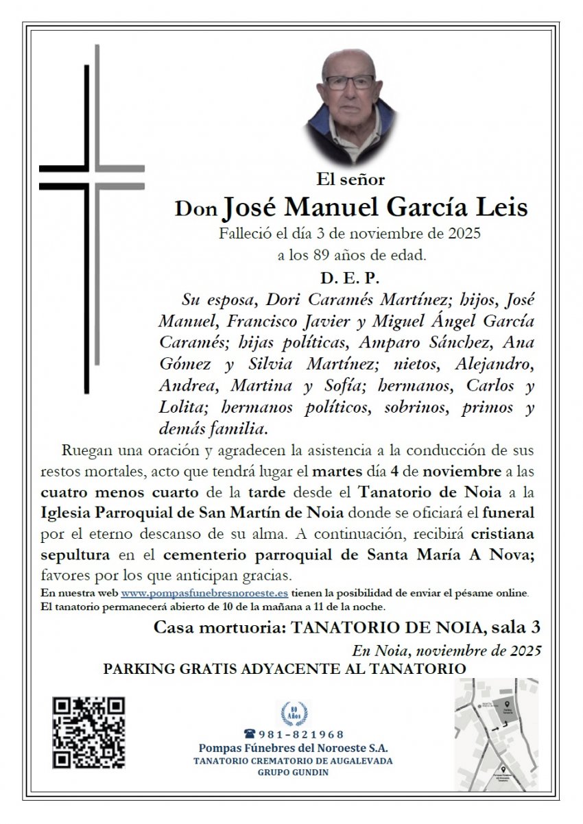 Don José Manuel García Leis