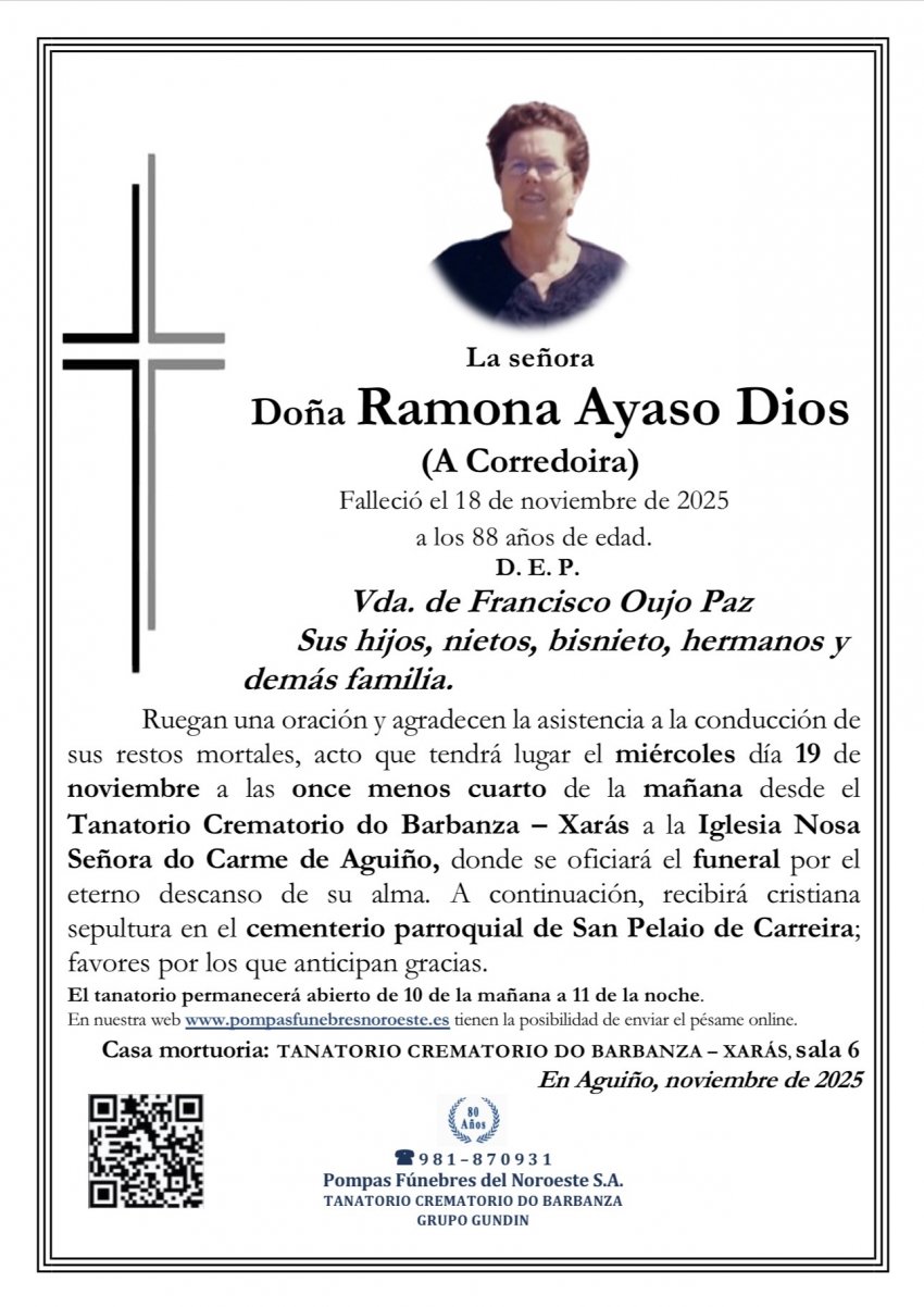 Doña Ramona Ayaso Dios