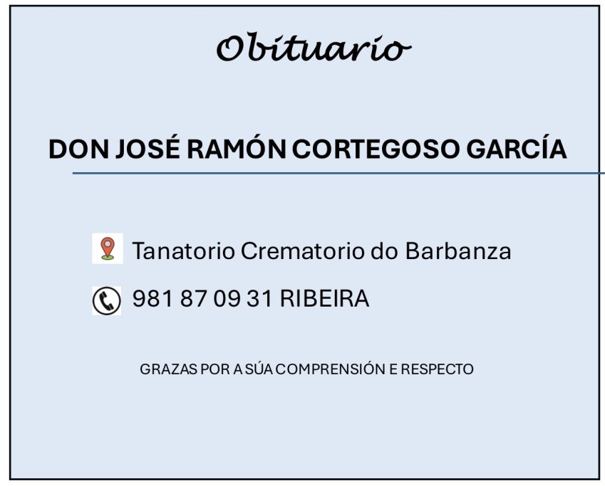 Don José Ramón Cortegoso García