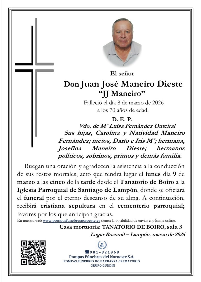 Don Juan José Maneiro Dieste